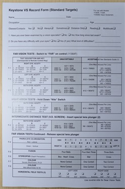 Keystone Vision Screener